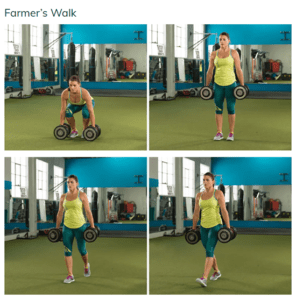 Fix Your Slouchy Posture with Minutes Using the Farmer’s Walk